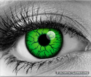 Goblin Custom SFX Contacts – Rx – FX Eyez